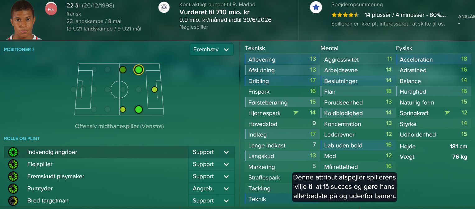 Kylian Mbappe - FM17 - Football Manager 2017 | FM Scout