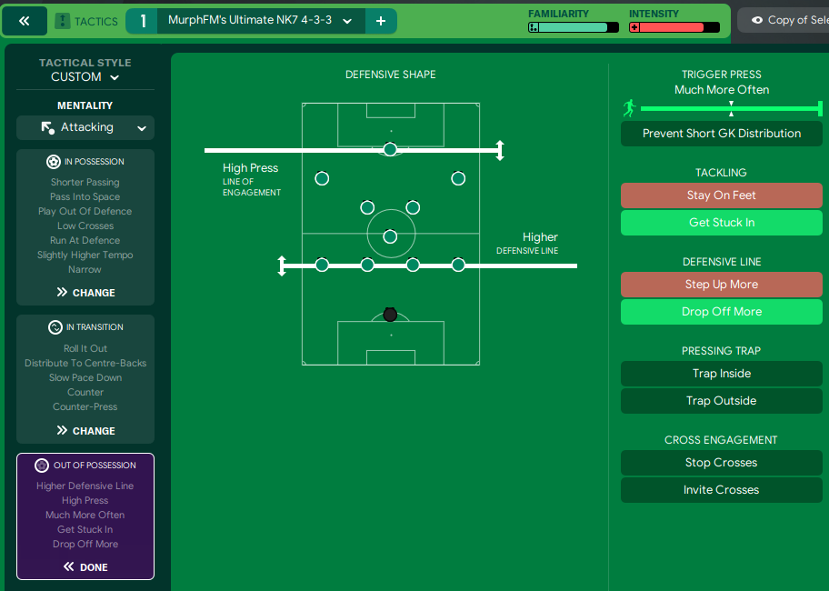 MurphFM's ULTIMATE 4-3-3 FM24 Tactic | FM Scout MurphFM's ULTIMATE 4-3-3 FM24 Tactic | FM Scout